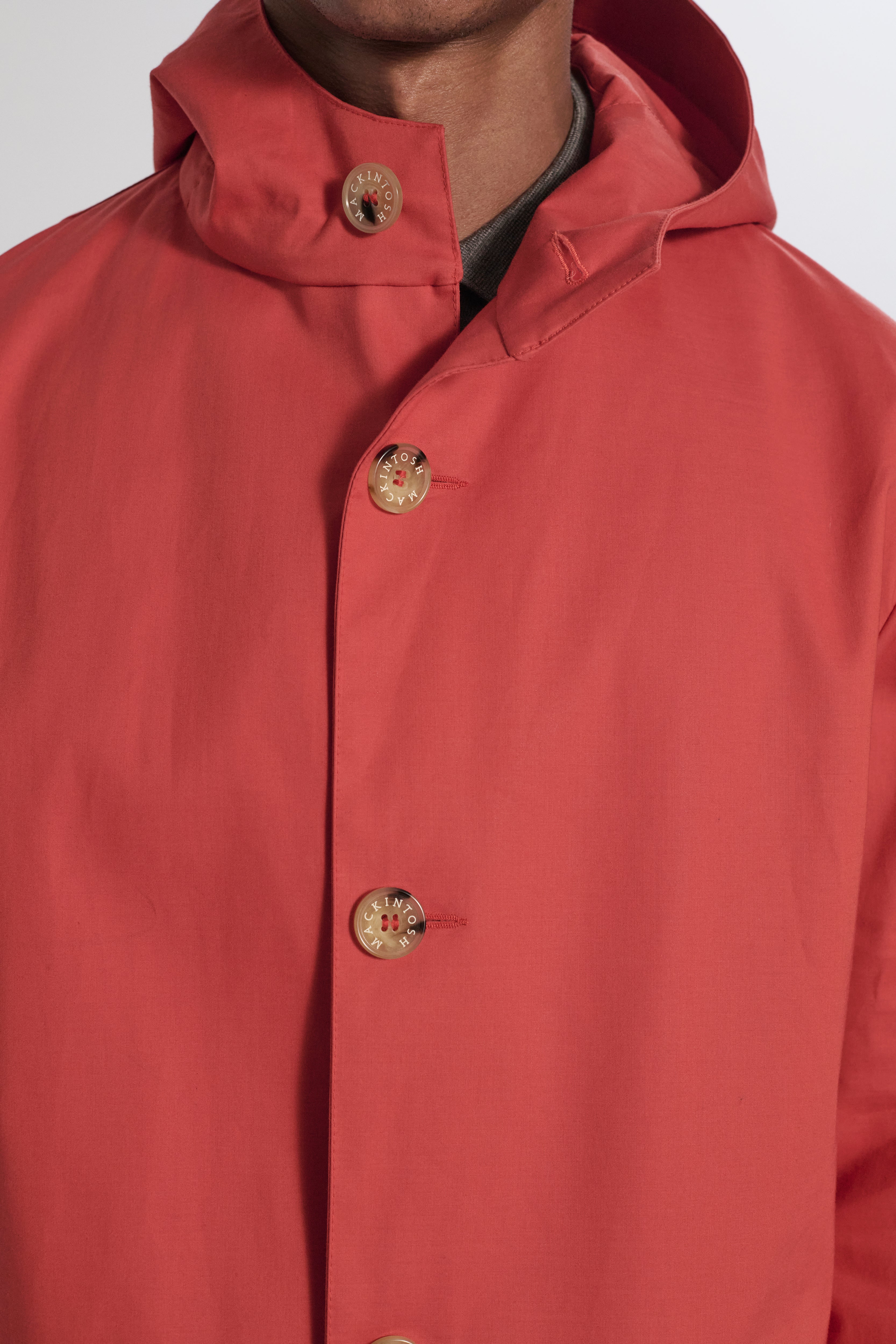 Mens Humbie Raintec Mid Length Hooded Coat – Mackintosh Mens Humbie Raintec Mid Length Hooded Coat – Mackintosh