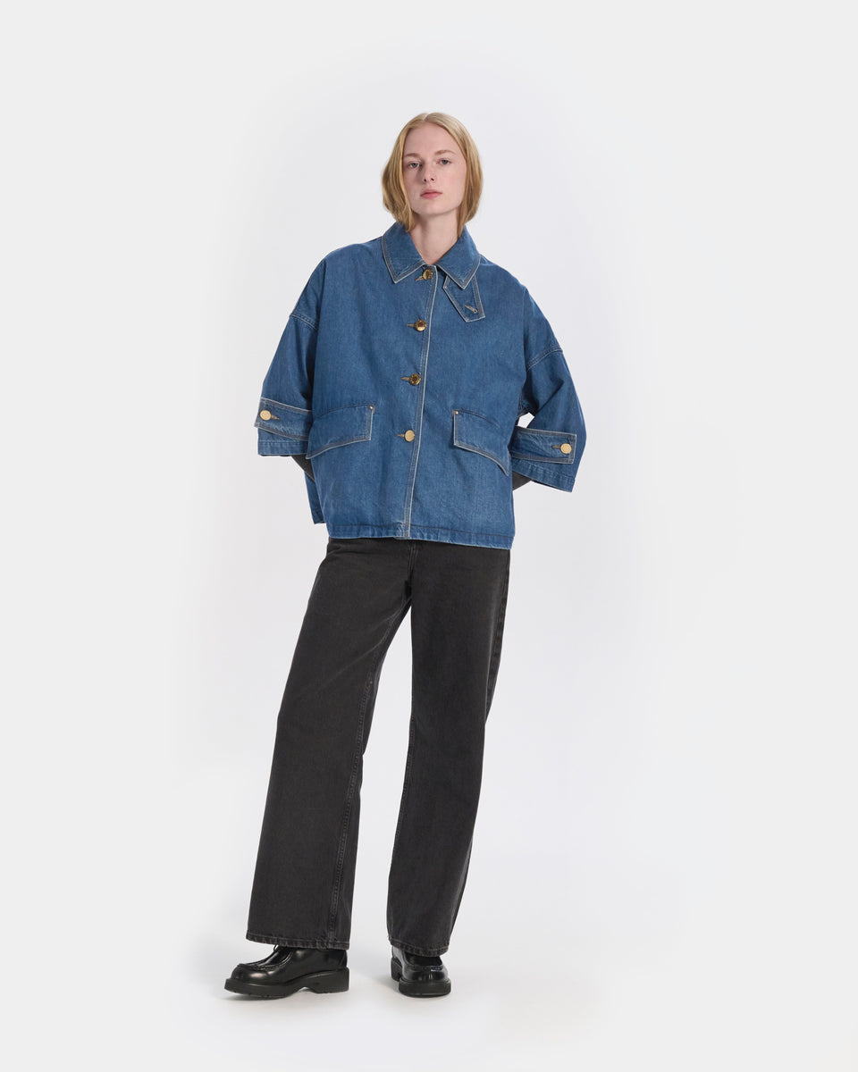 ウィメンズ HUMBIE JACKET - デニムジャケット – Mackintosh