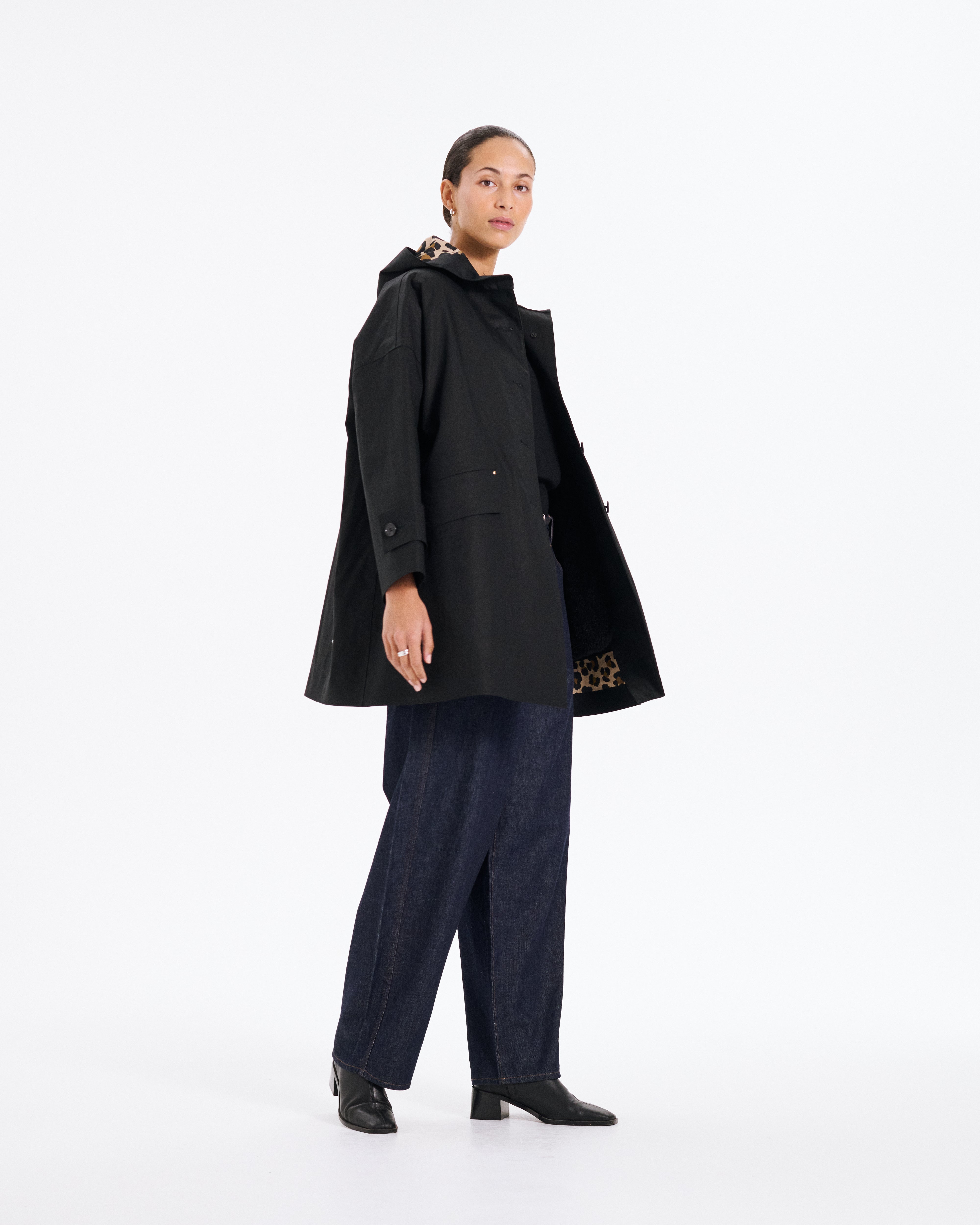 Humbie Raintec Hooded Coat ECO – Mackintosh