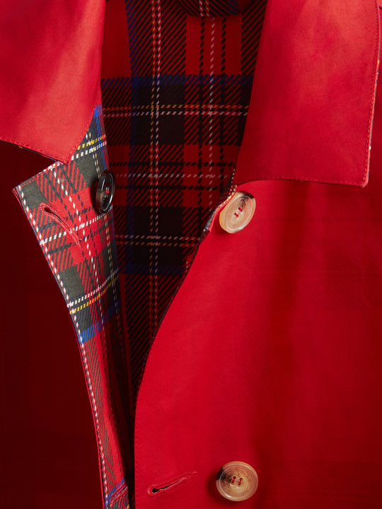 Maree Reversible Rubberised Coat – Mackintosh